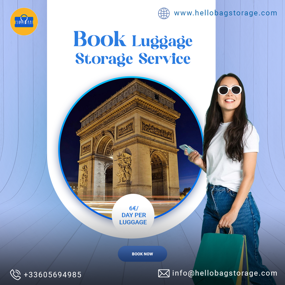 Secured Luggage Storage 24x7 - 100+ Cities | HelloBagStorage